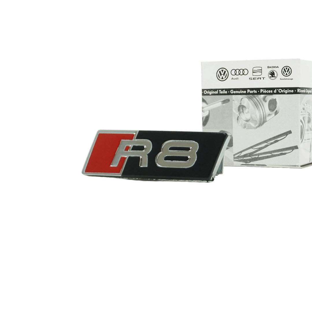 Original Audi R8 4S Lenkrad Emblem Plakette 4S0419685 Schriftzug Logo ...