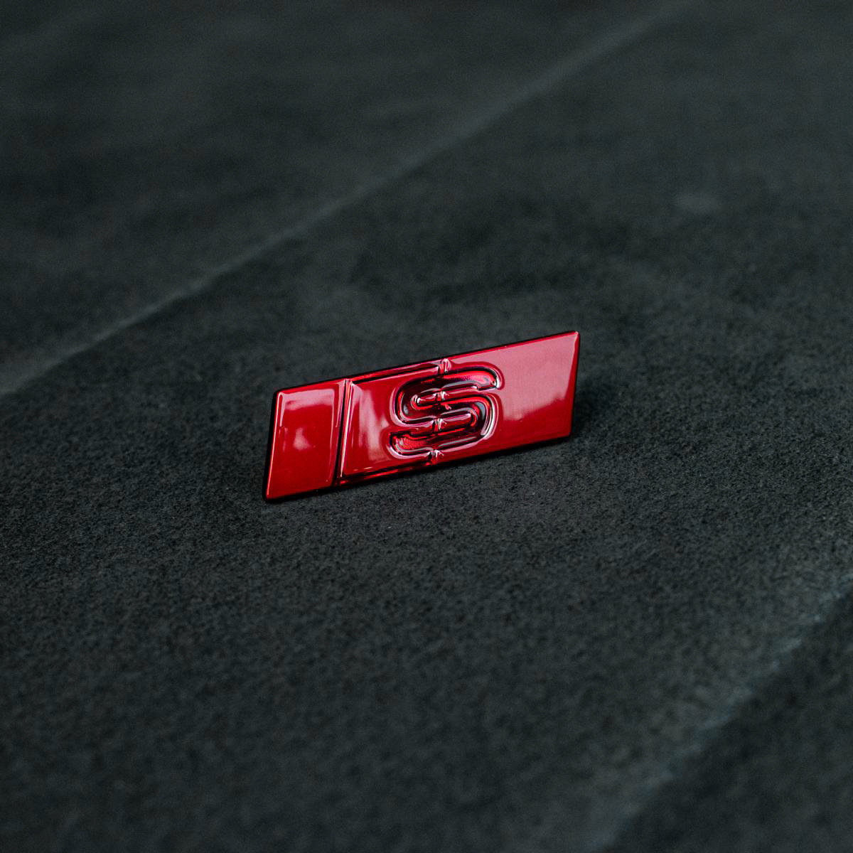 Original Audi S Line Emblem dunkel Logo Lenkrad A3 S3 A4 S4 A5 S5 8W0 ...