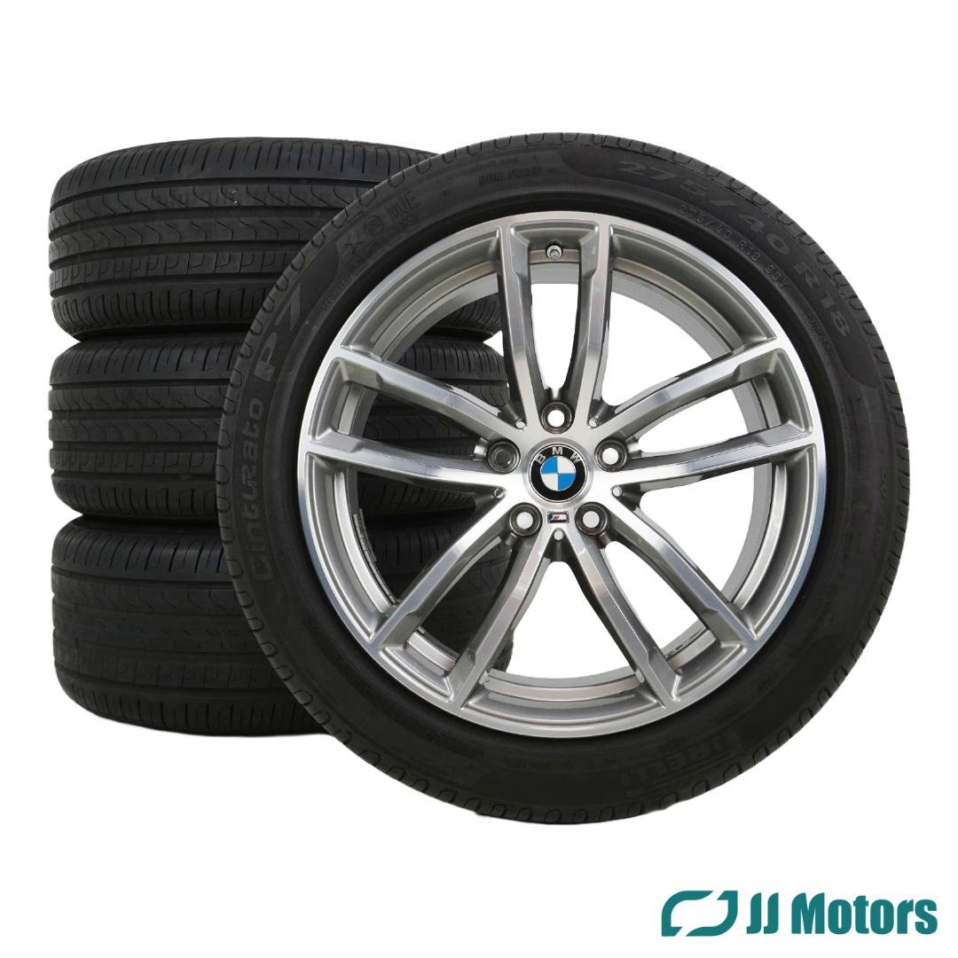 Original BMW 5 Series G30 G31 summer wheels summer tires 18 inch M662 ...