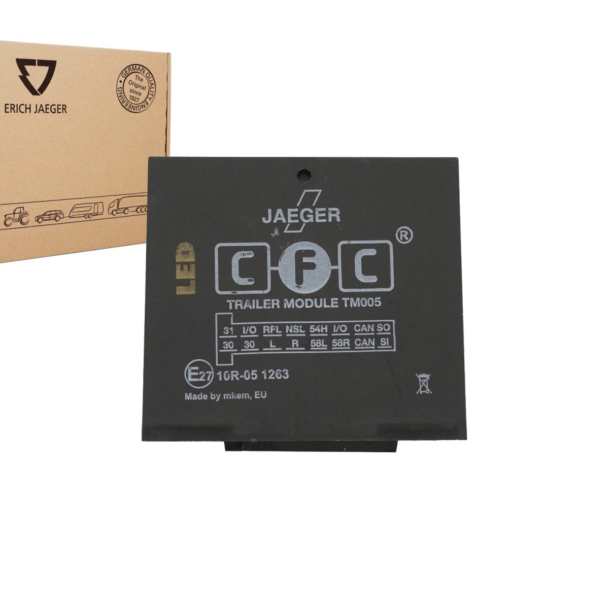 ERICH JAEGER Anhängersteuergerät CFC Modul 52049405 ECU Trailer Modul ...