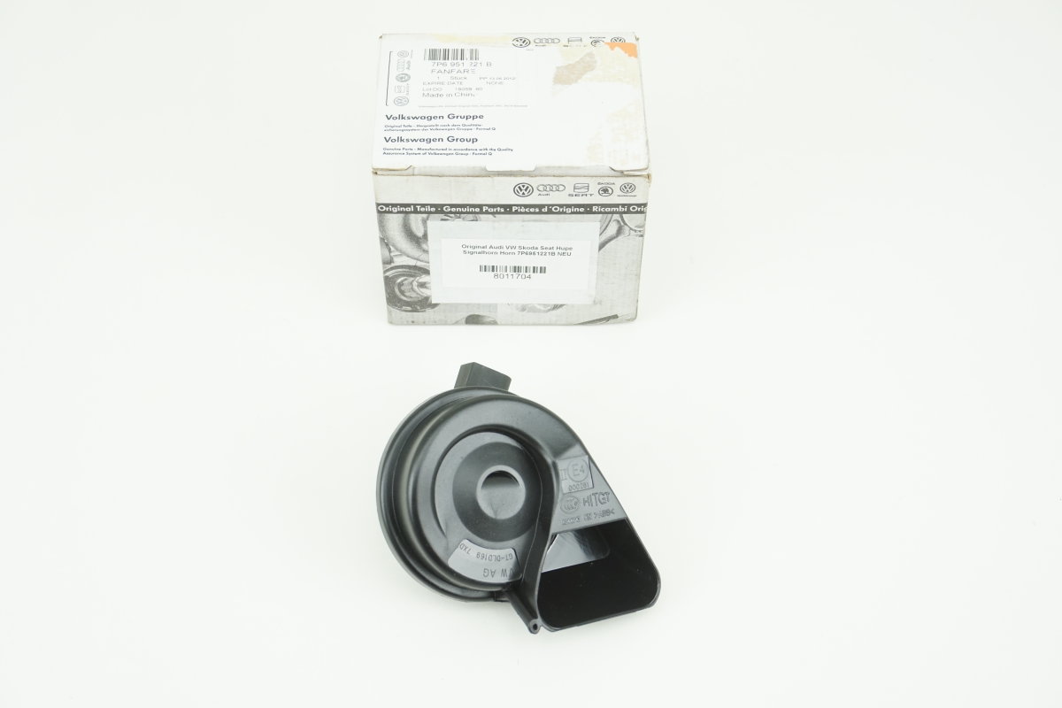 Original Audi VW Skoda Seat Hupe Signalhorn Horn 7P6951221B NEU, 39,95